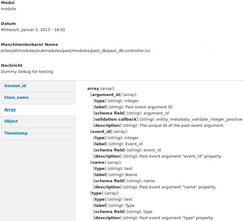 Past Log | Drupal.org