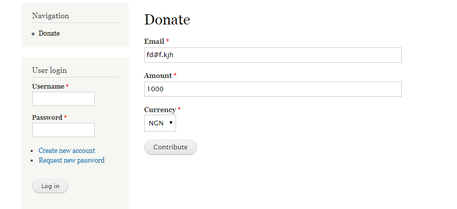 Paystack Donate | Drupal.org