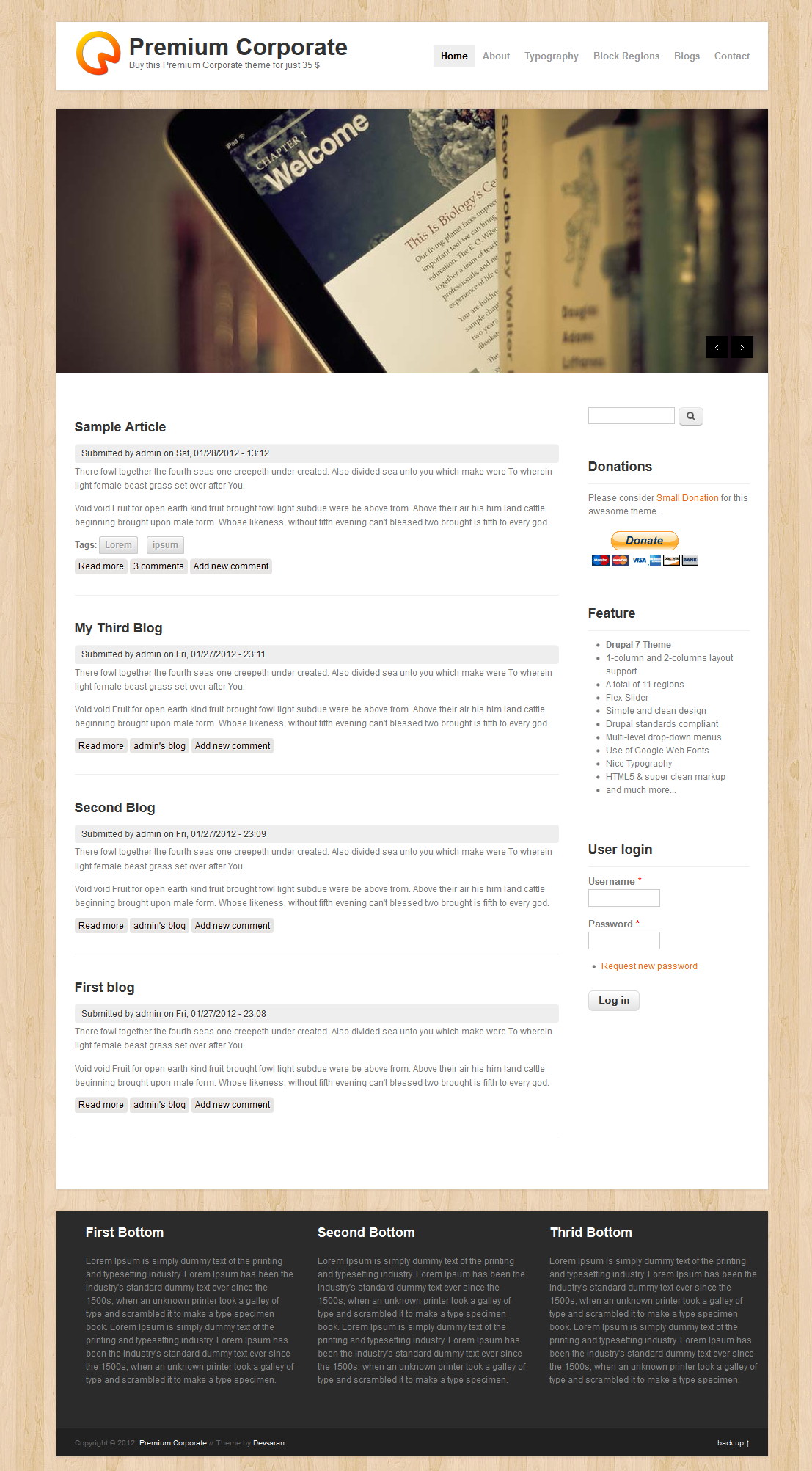 Premium Corporate | Drupal.org