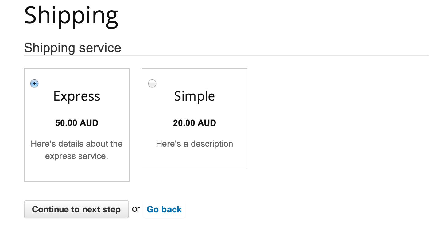 Commerce pretty shipping | Drupal.org Commerce pretty shipping | Drupal.org