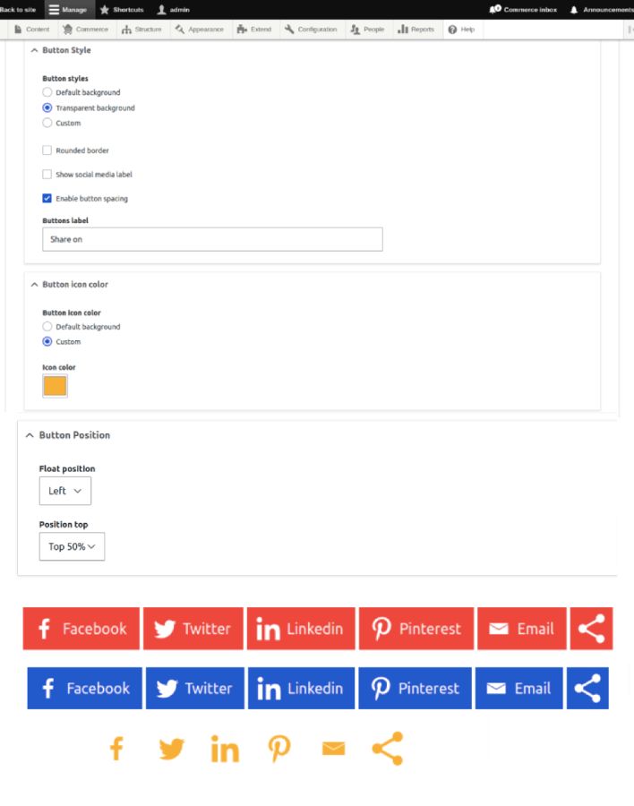 Better Social Share | Drupal.org