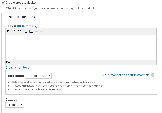 Auto Product Display | Drupal.org