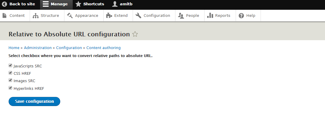 Relative to Absolute URL | Drupal.org Relative to Absolute URL | Drupal.org