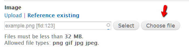 Visual select file | Drupal.org