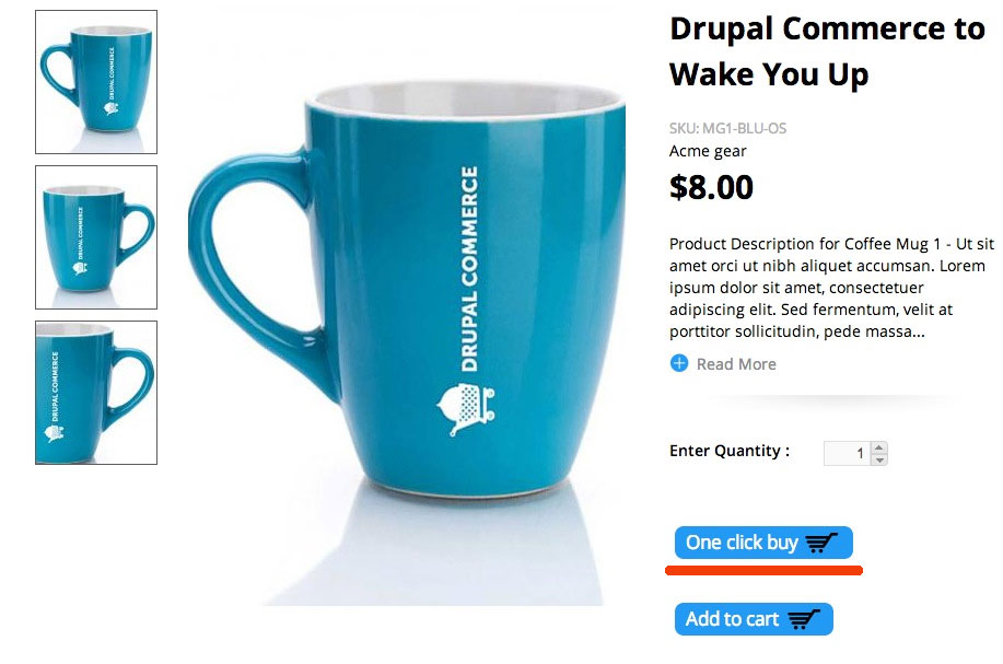 Commerce One Click Buy | Drupal.org