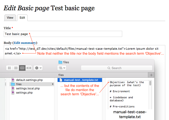 Search API Attachments in Body Field | Drupal.org