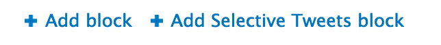Selective Tweets | Drupal.org