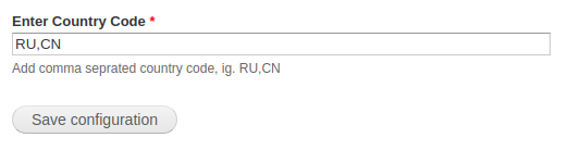 Ban Countries | Drupal.org