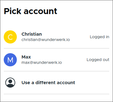 Simple OAuth Account Picker | Drupal.org