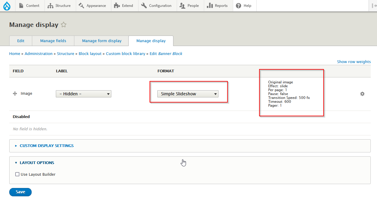 Simple Slideshow (Splide JS) | Drupal.org