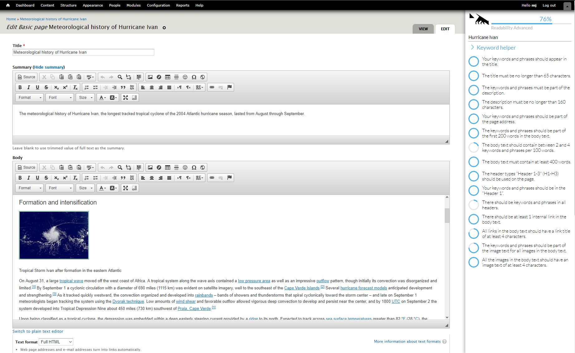SiteAttention real-time SEO | Drupal.org
