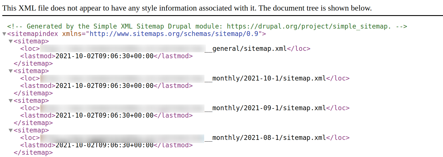Simple Sitemap Extensions Drupal