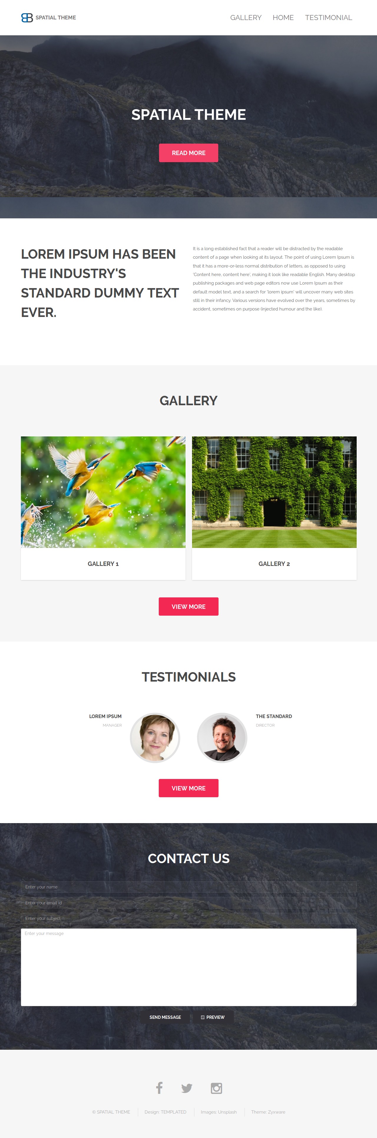Spatial Theme | Drupal.org