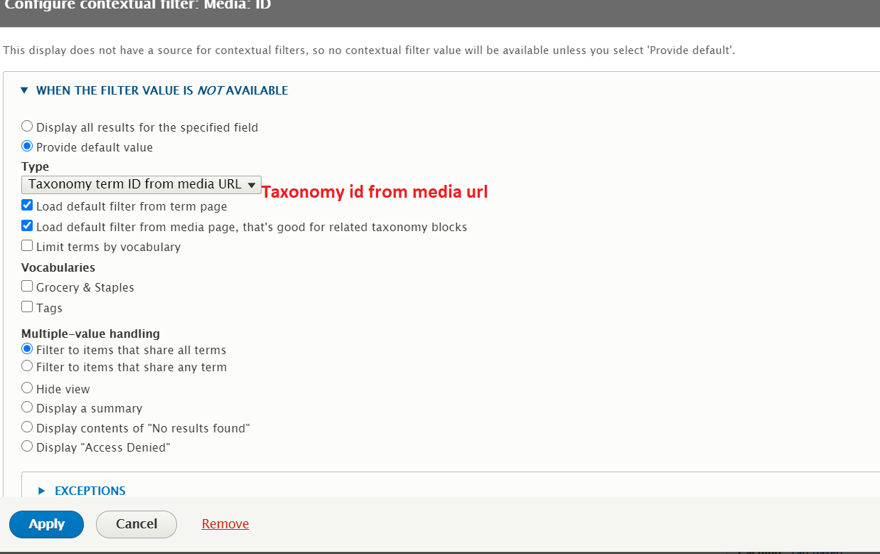 View Media Default Arguments | Drupal.org View Media Default Arguments | Drupal.org