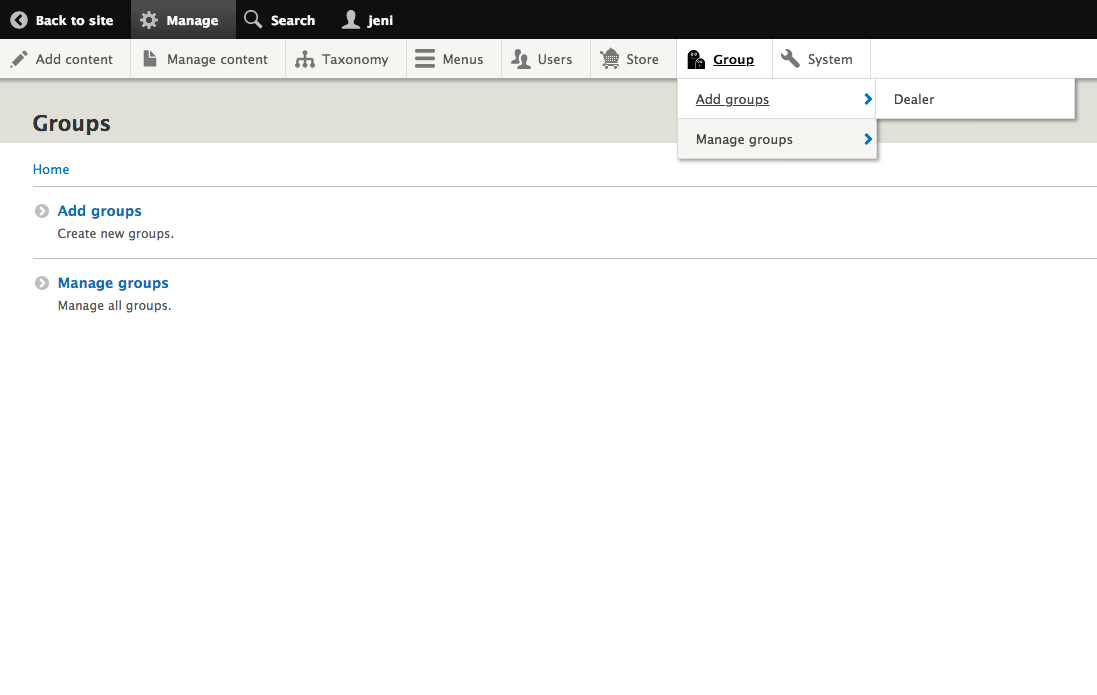Tasty Backend Group | Drupal.org