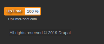 UpTime Widget (UptimeRobot) | Drupal.org