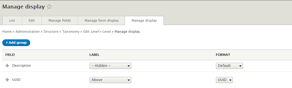Edit UUID | Drupal.org