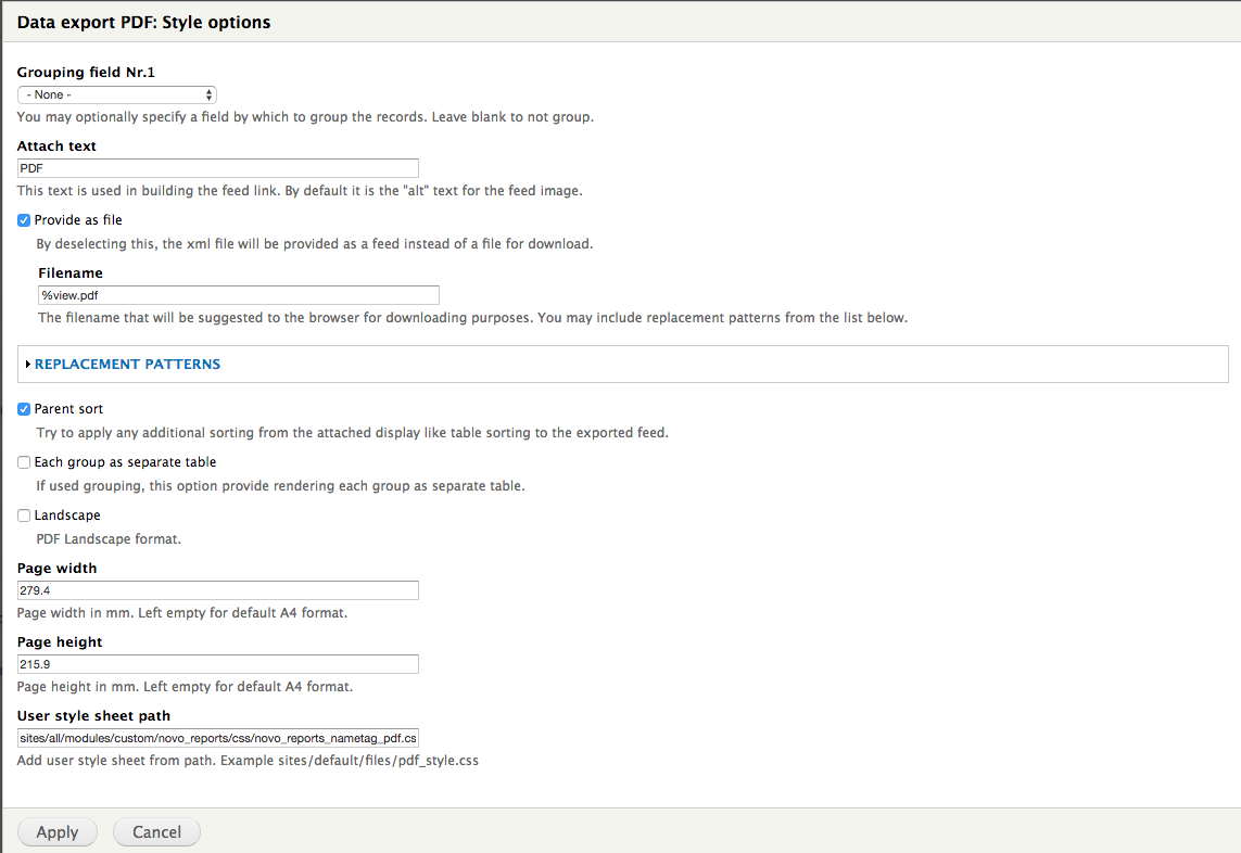 Views Data Export PDF | Drupal.org Views Data Export PDF | Drupal.org