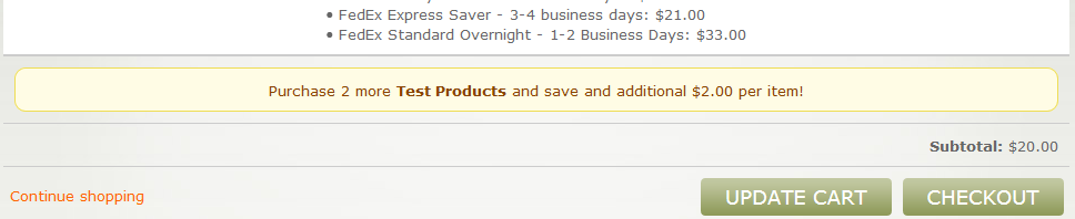 Ubercart Volume Pricing | Drupal.org
