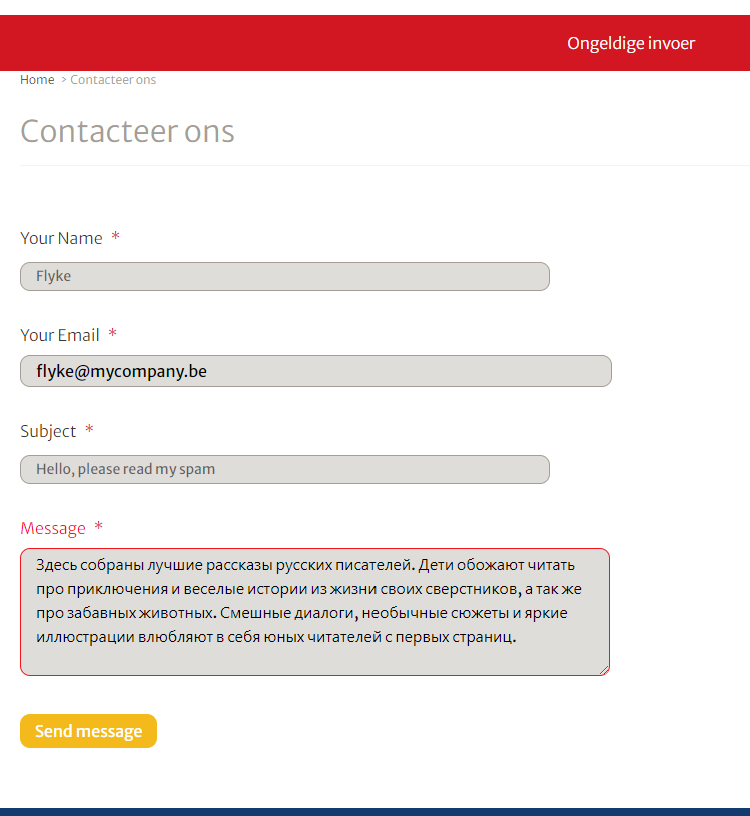 Webform Allowed Charactersets | Drupal.org