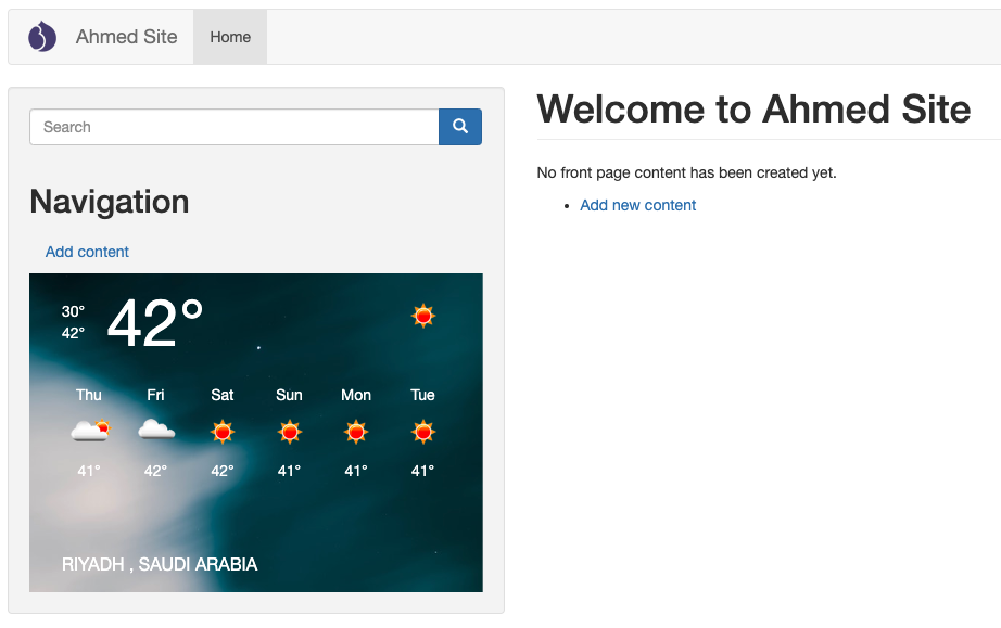 Weather Widget | Drupal.org Weather Widget | Drupal.org