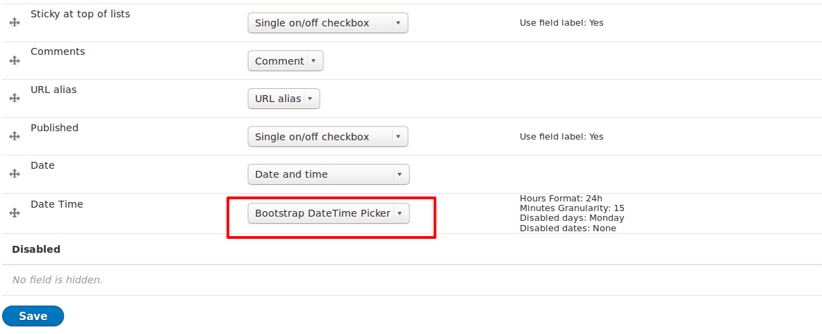 Bootstrap DateTime Picker | Drupal.org Bootstrap DateTime Picker | Drupal.org