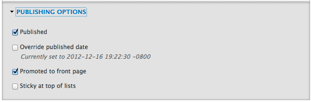 Add 'published' timestamp to nodes [#1838918] | Drupal.org