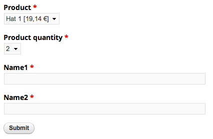 Optionally allow the quantity of product to be ordered to use a drop ...