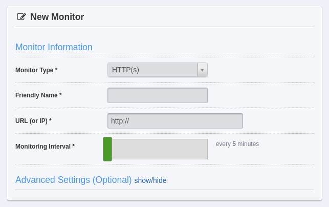 Getting an API key and a monitor ID | UpTime Widget | Drupal Wiki guide on Drupal.org