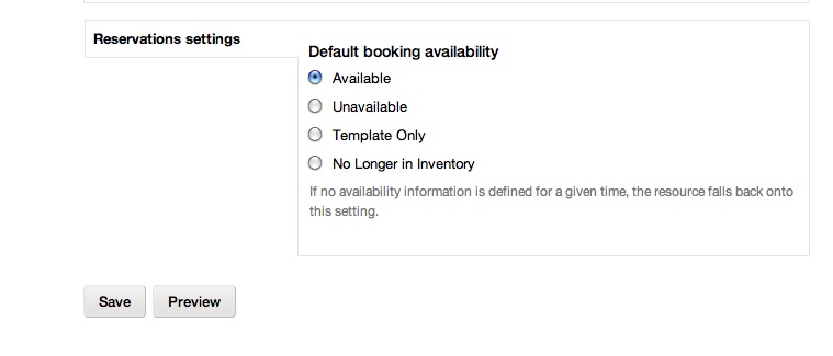 Reservation Settings being applied to other Content Types [#1415648] | Drupal.org