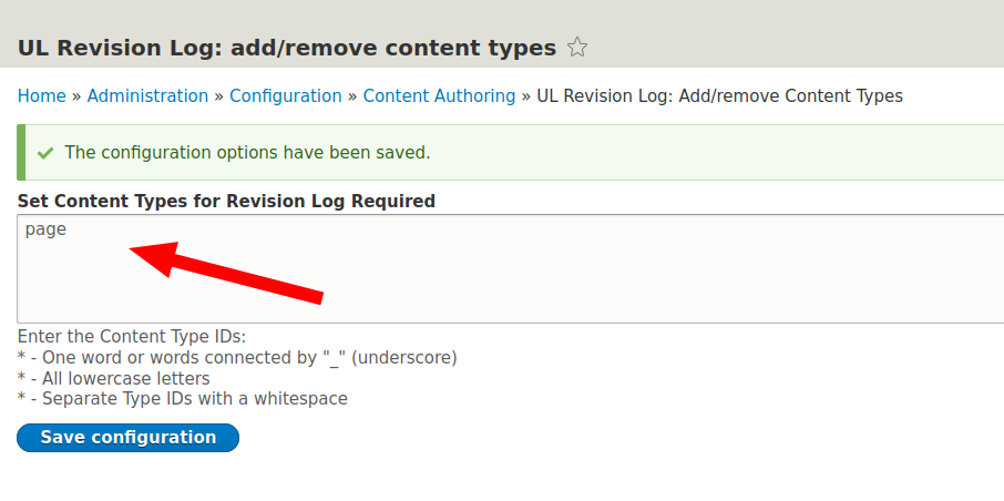 Revision Log Required | Drupal.org
