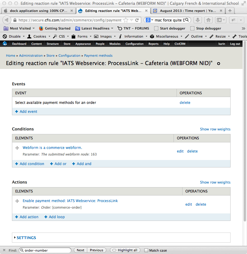 Can not get rules: condition: Webform is commerce webform - to work properly [#2072107] | Drupal.org
