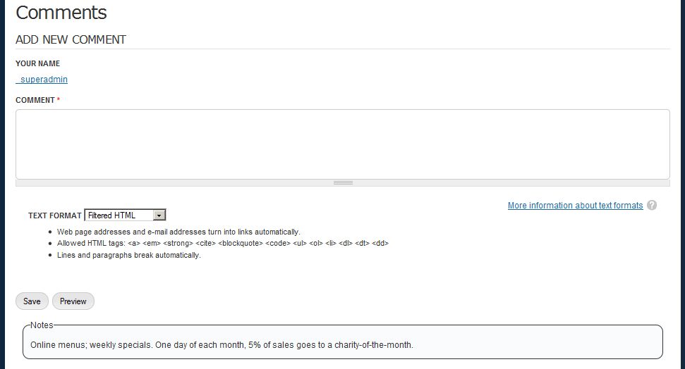 Fields order not observed in Footer, along with Comment form [#1533610 ...