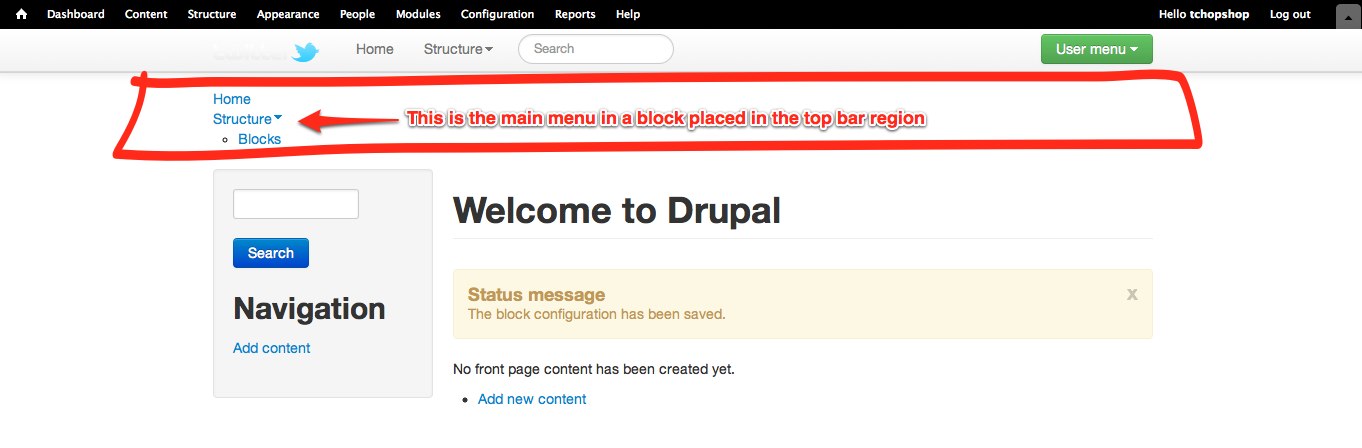 dropdown for main menu? [#1706180] | Drupal.org
