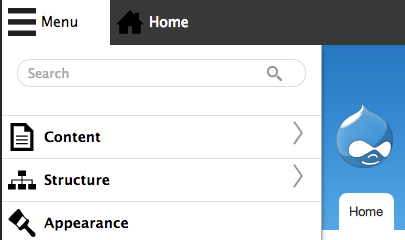 Add search/jump/command functionality to toolbar [#1781422] | Drupal.org