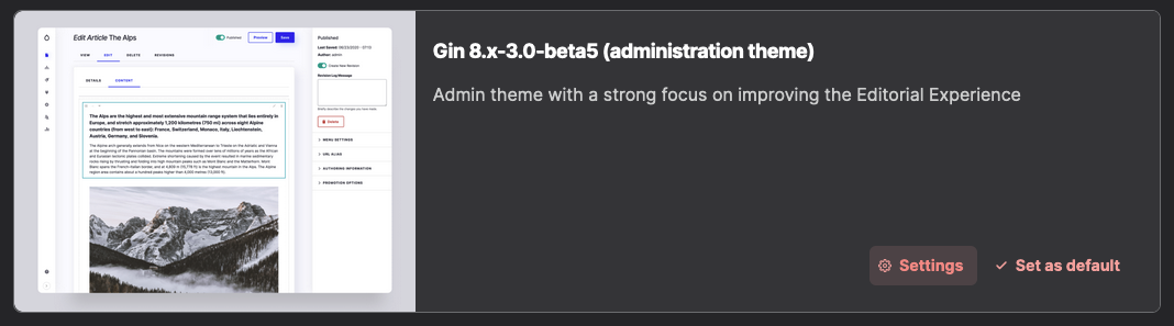 Specific settings within Gin | Gin Admin Theme | Drupal Wiki guide on ... Specific settings within Gin | Gin Admin Theme | Drupal Wiki guide on ...