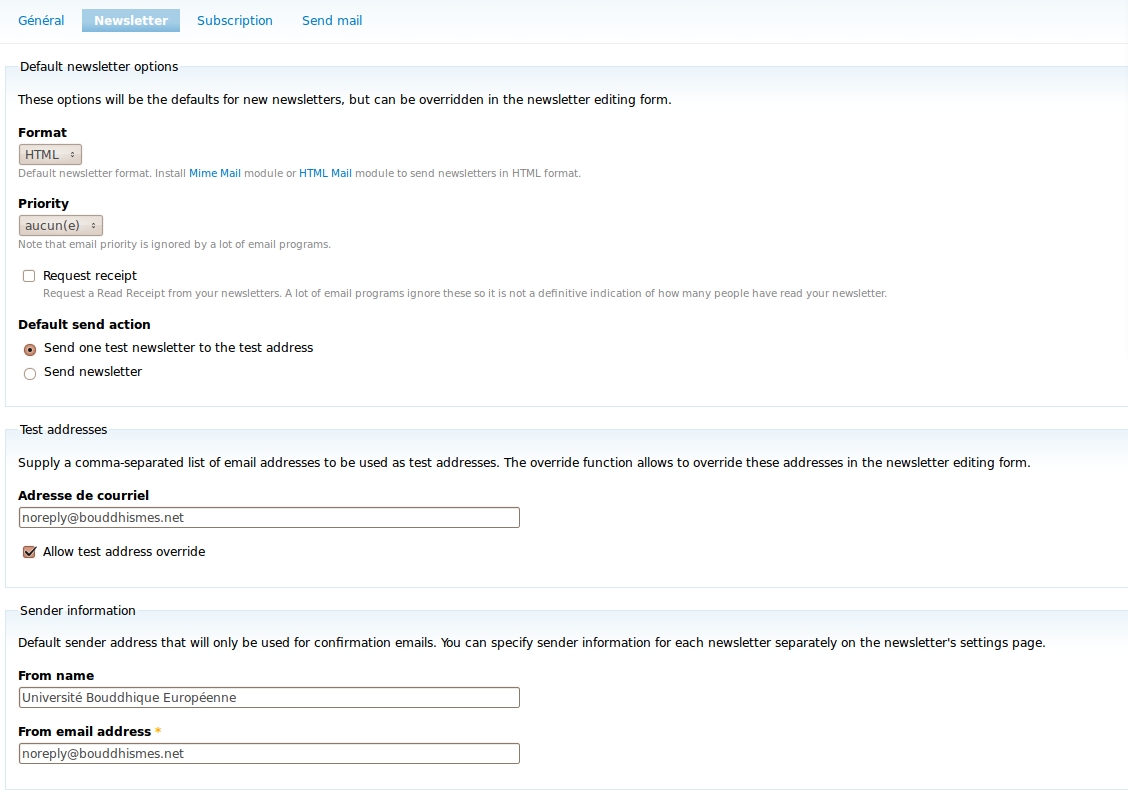The sent e-mails have incorrect values in "from" field [#1428542] | Drupal.org