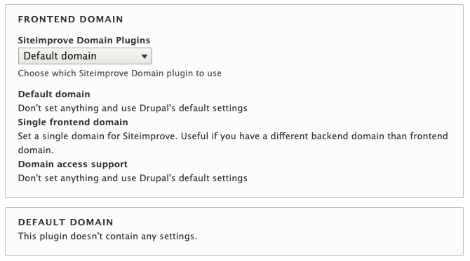 Different frontend and backend domains | Siteimprove | Drupal Wiki ... Different frontend and backend domains | Siteimprove | Drupal Wiki ...