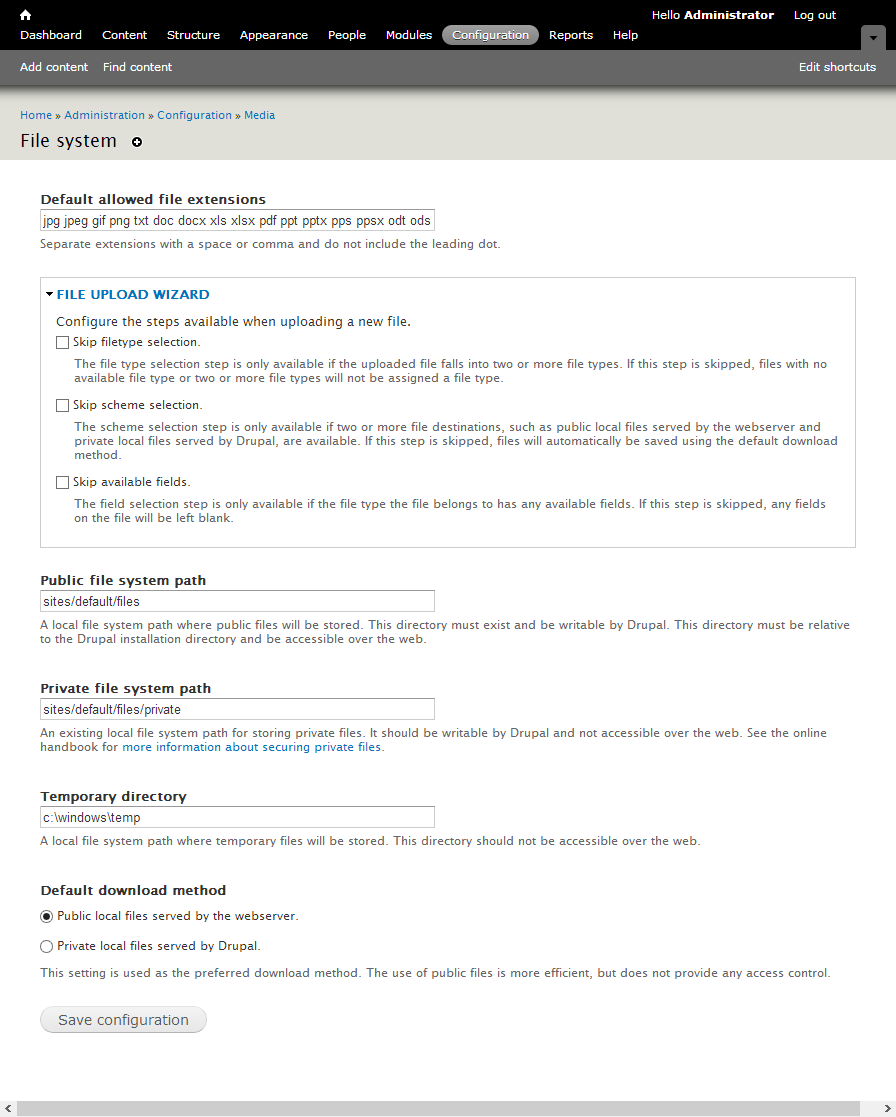 Provide ability to bypass steps 2+ of file upload form [#2001074 ...