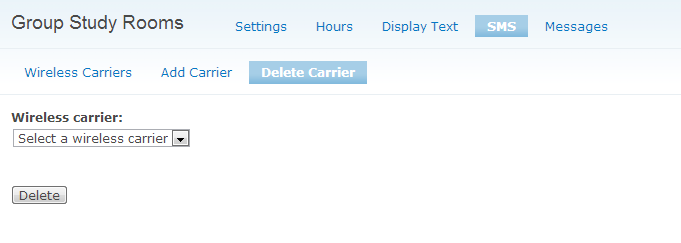 SMS | Room Reservations | Drupal Wiki guide on Drupal.org
