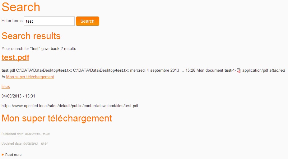Apache Solr - Unable to display attachments in results list [#2043079] | Drupal.org