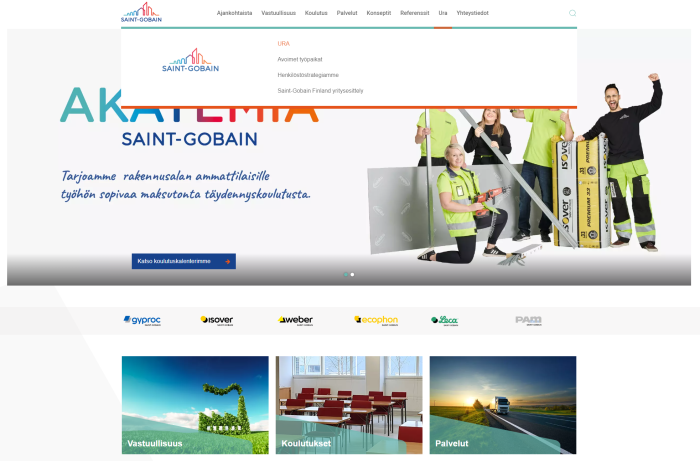 Saint Gobain- Corporate website development | Drupal.org