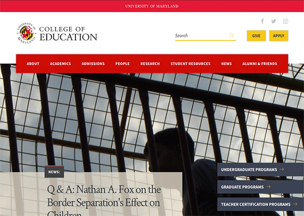 University of Maryland College of Education | Drupal.org