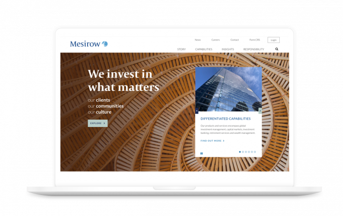 Mesirow: Strategic Replatform and Rebrand | Drupal.org