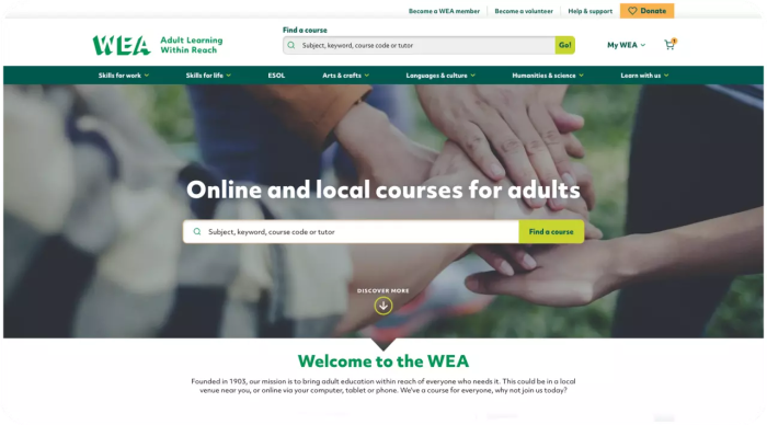 WEA's Journey to a Seamless and Integrated Educational Platform ...