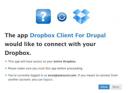 Dropbox Client | Drupal.org