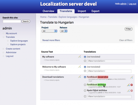 Localization server | Drupal.org