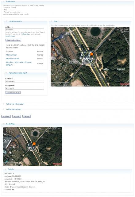 Node Map | Drupal.org