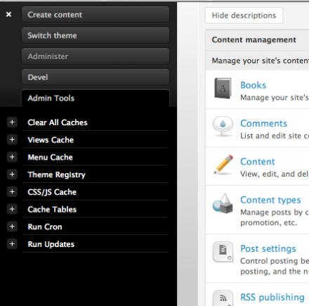 Admin Tools | Drupal.org