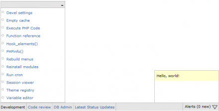 Application Toolbar (Appbar) | Drupal.org